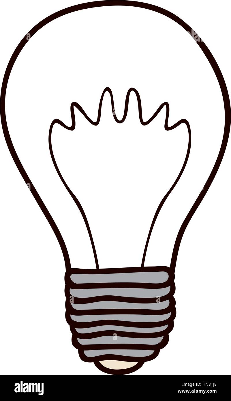 Contour bulb brain electric hi-res stock photography and images - Alamy