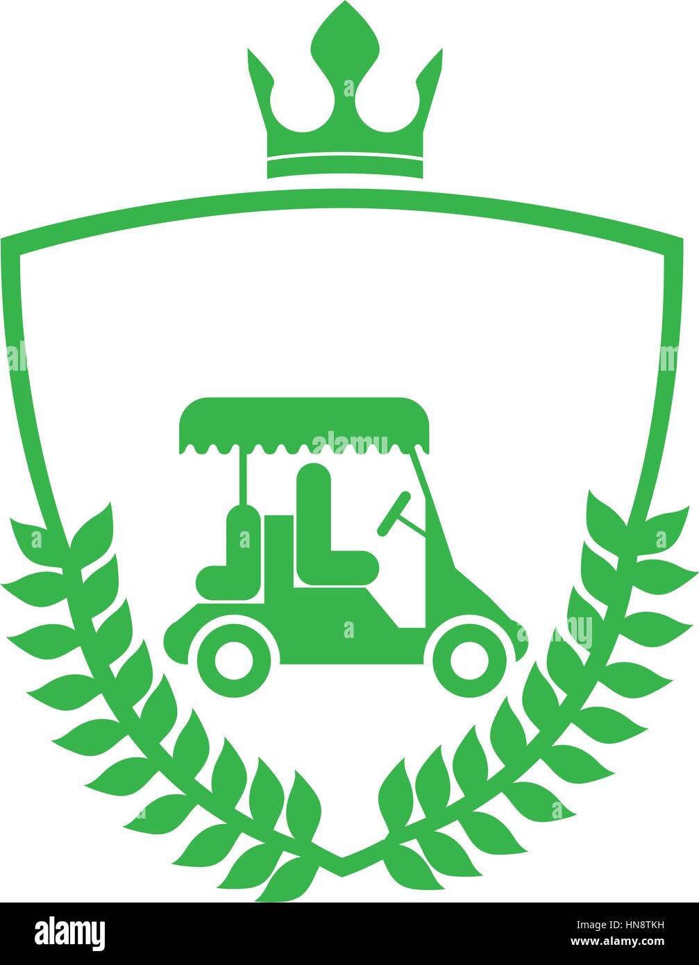 symbol golf emblem icon image, vector illustration Stock Vector Image ...