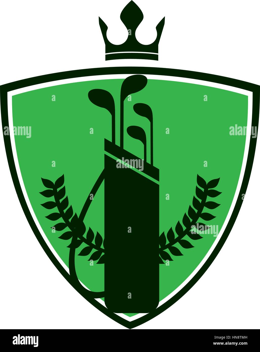 symbol golf emblem icon image, vector illustration Stock Vector Image ...