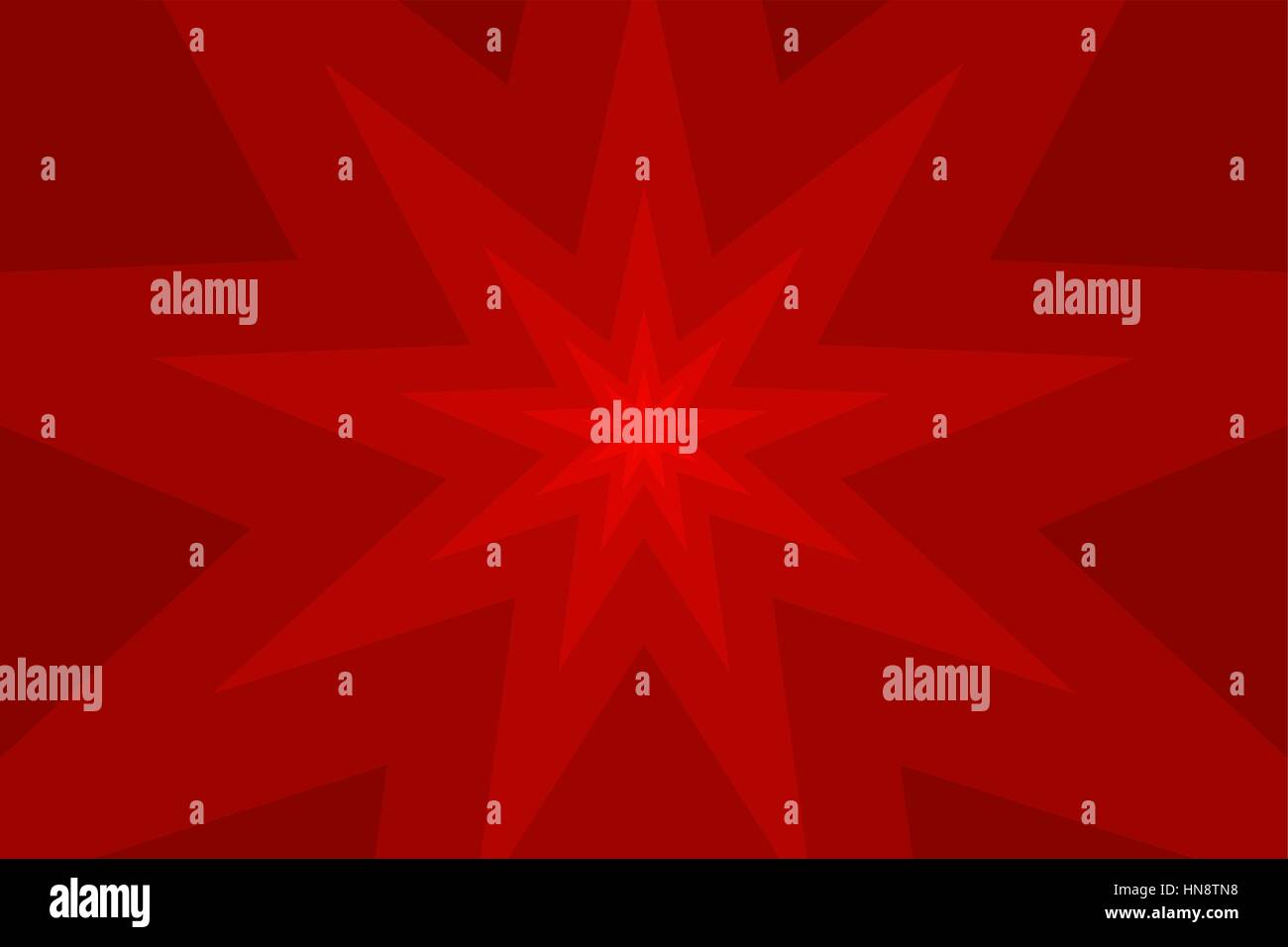 nine pointed star red abstract vector background Stock Vector Image ...