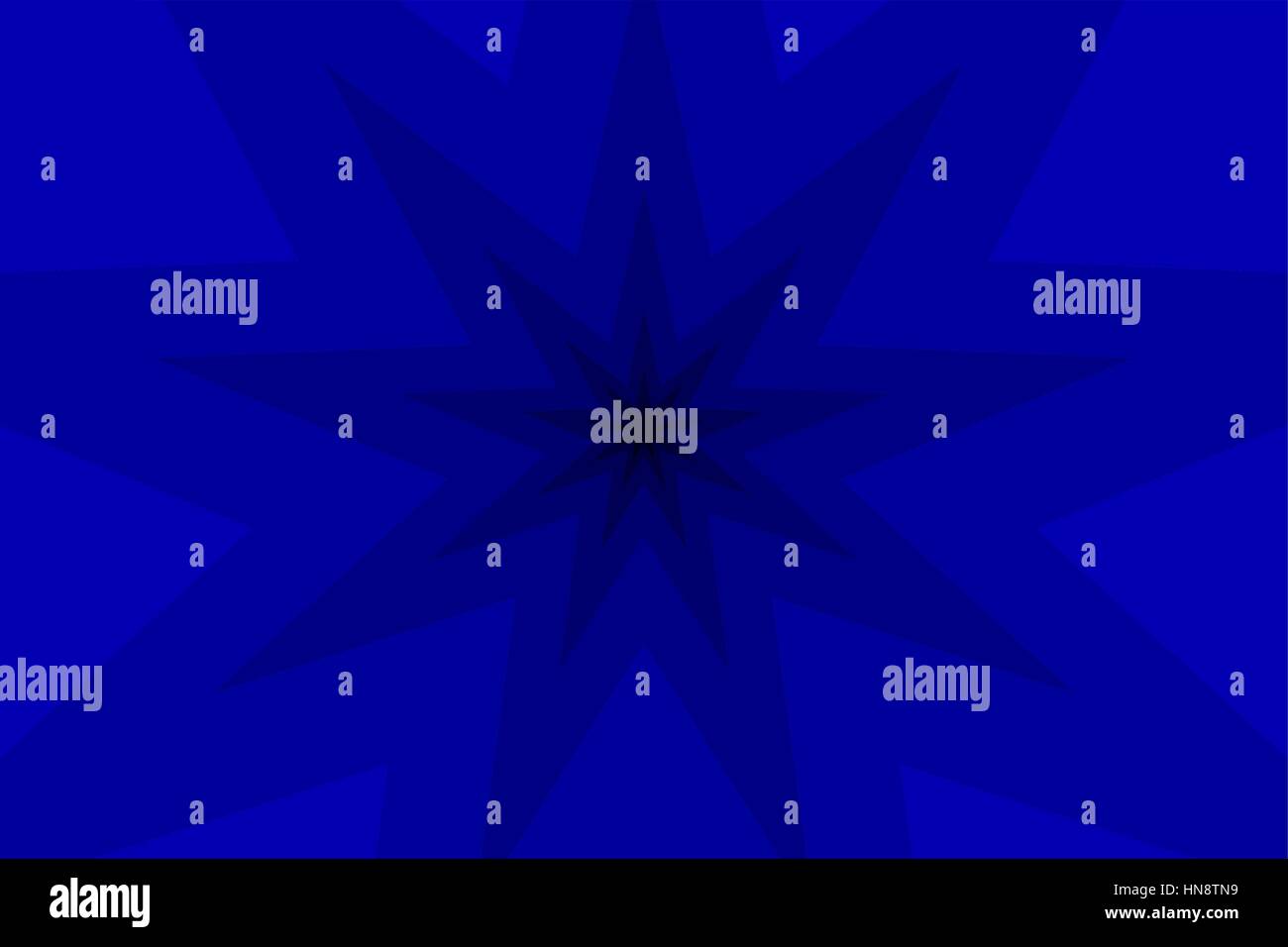 nine pointed star blue abstract vector background Stock Vector Image ...