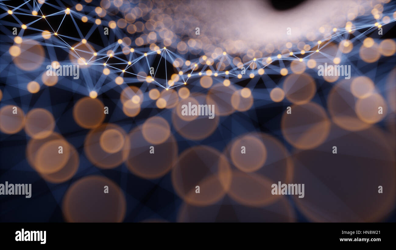 Abstract Scientific Graph Background 3d Illustration Concept Stock ...