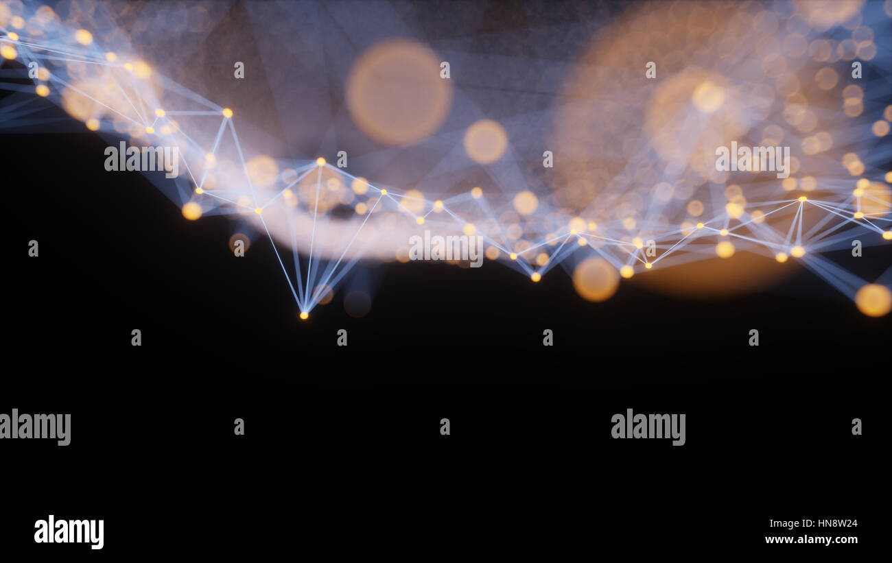 Abstract Scientific Graph Background 3d Illustration Concept Stock ...