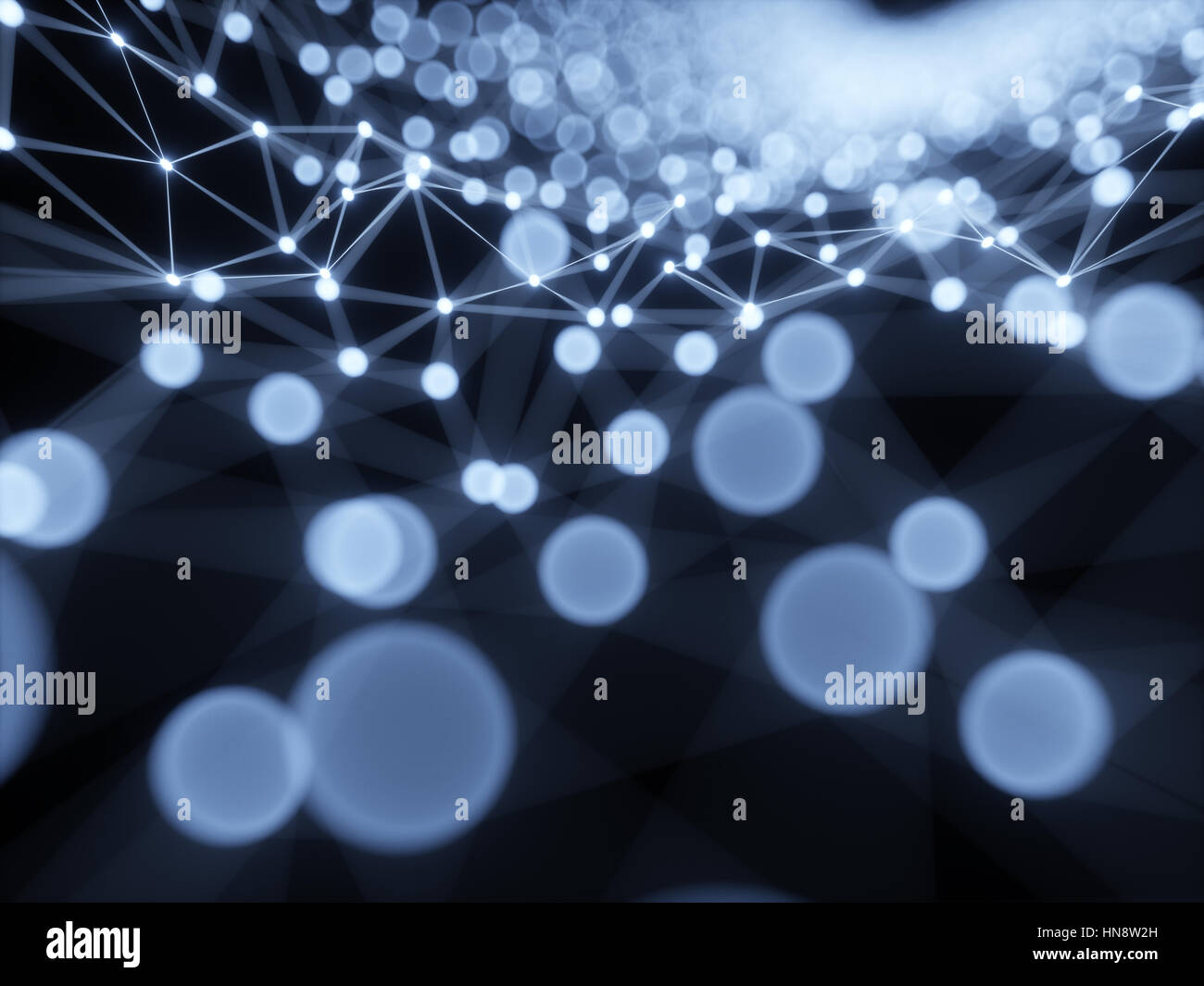 Abstract Scientific Graph Background 3d Illustration Concept Stock ...