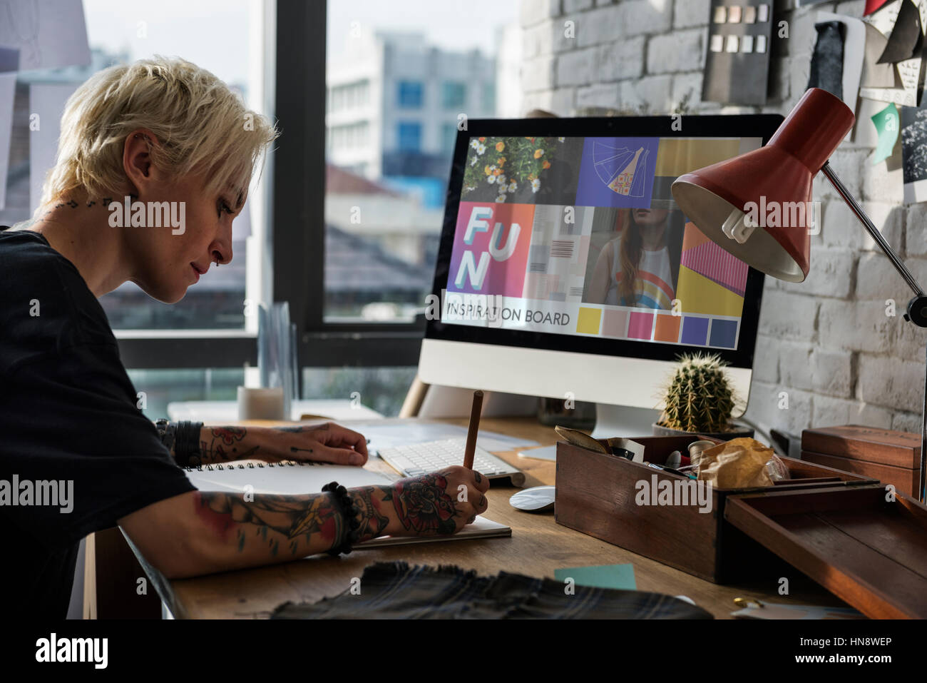 Creative Design Dress Fashion Trend Stylish Concept Stock Photo - Alamy