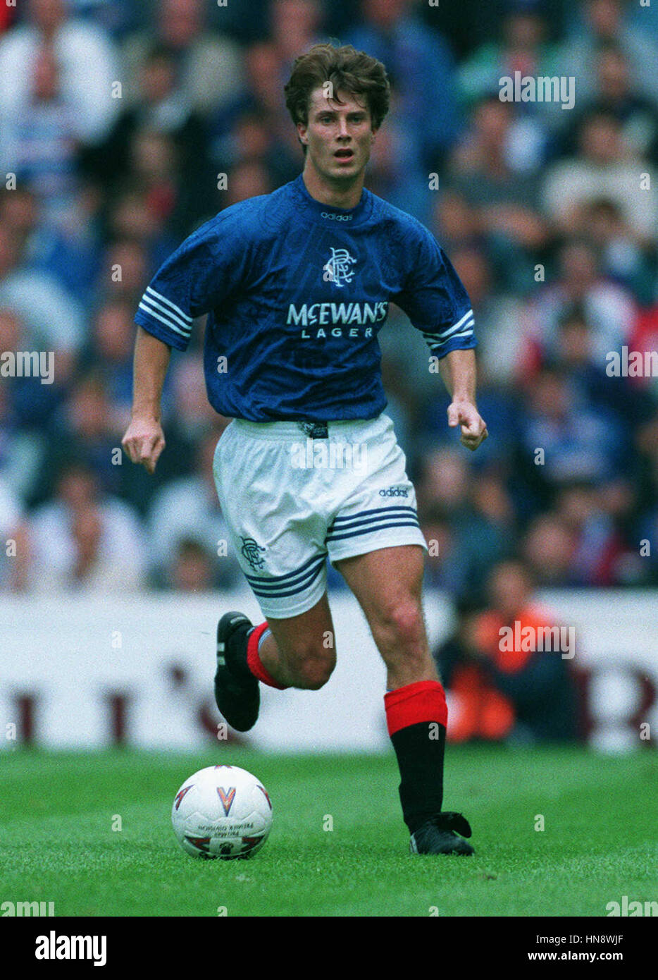 BRIAN LAUDRUP GLASGOW RANGERS FC 14 August 1994 Stock Photo - Alamy