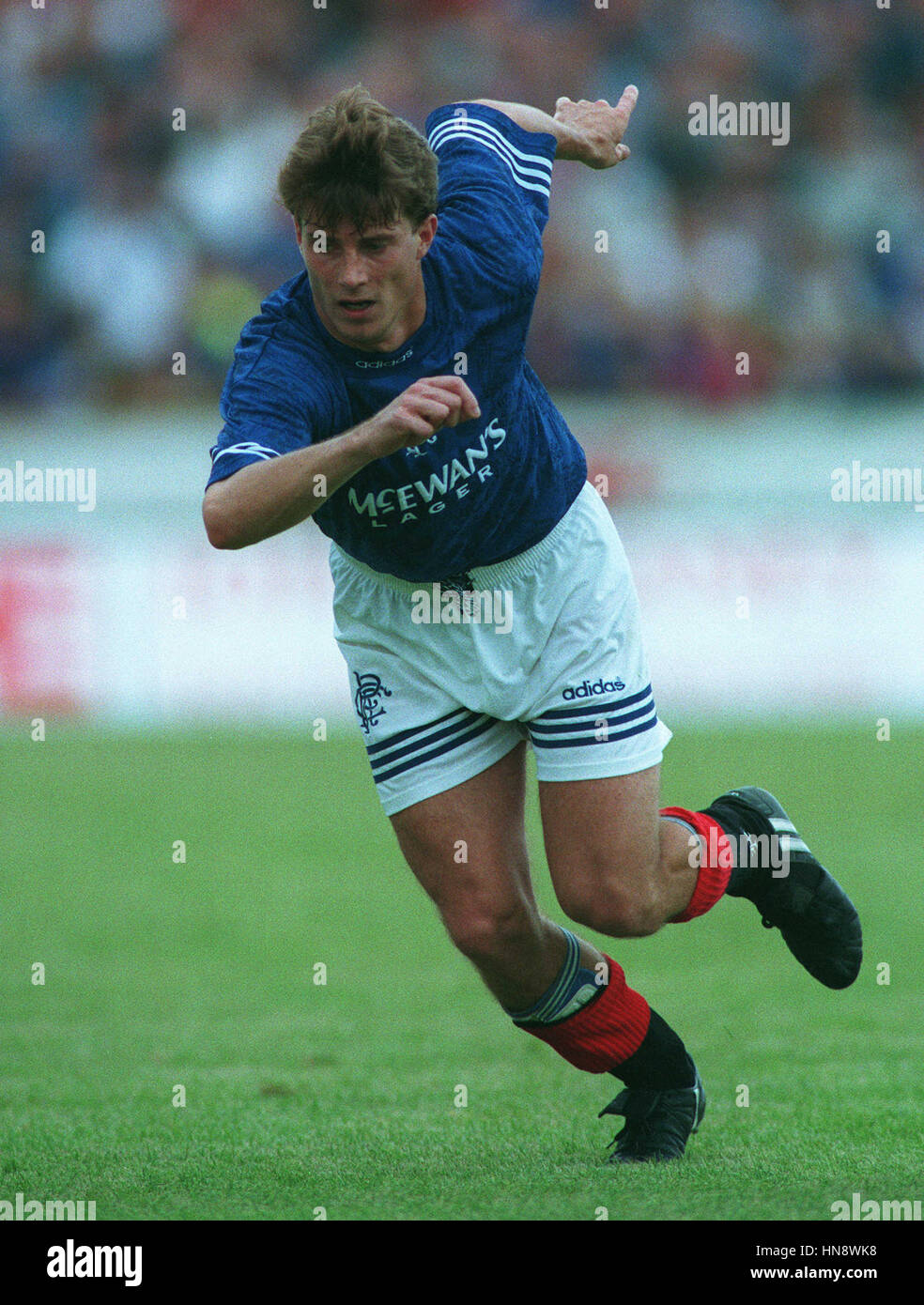 BRIAN LAUDRUP GLASGOW RANGERS FC 24 August 1994 Stock Photo - Alamy