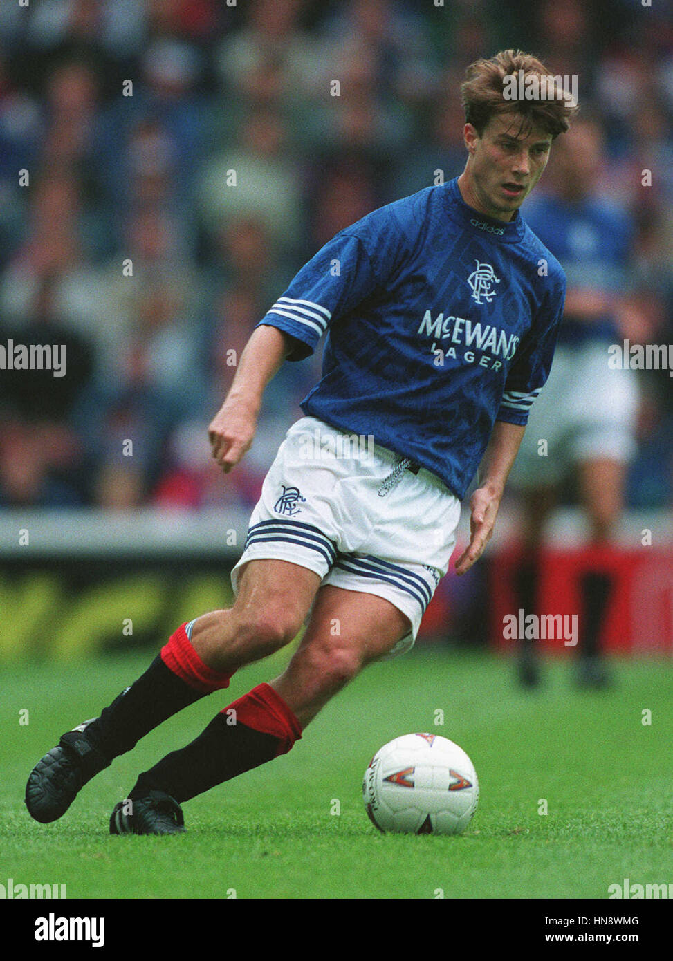 BRIAN LAUDRUP GLASGOW RANGERS FC 13 September 1994 Stock Photo - Alamy