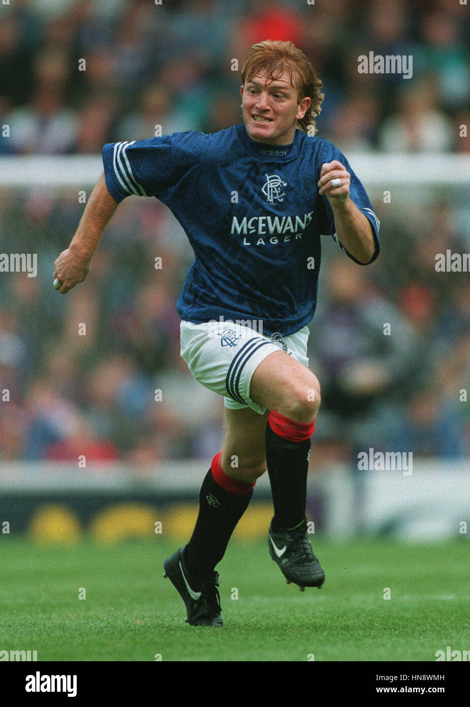 STUART MCCALL GLASGOW RANGERS FC 14 September 1994 Stock Photo - Alamy