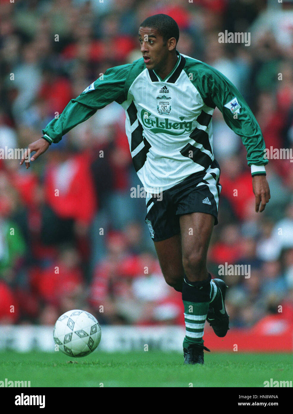 PHIL BABB LIVERPOOL FC 21 September 1994 Stock Photo - Alamy