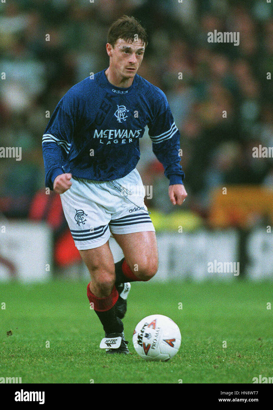DAVID ROBERTSON GLASGOW RANGERS FC 01 November 1994 Stock Photo - Alamy