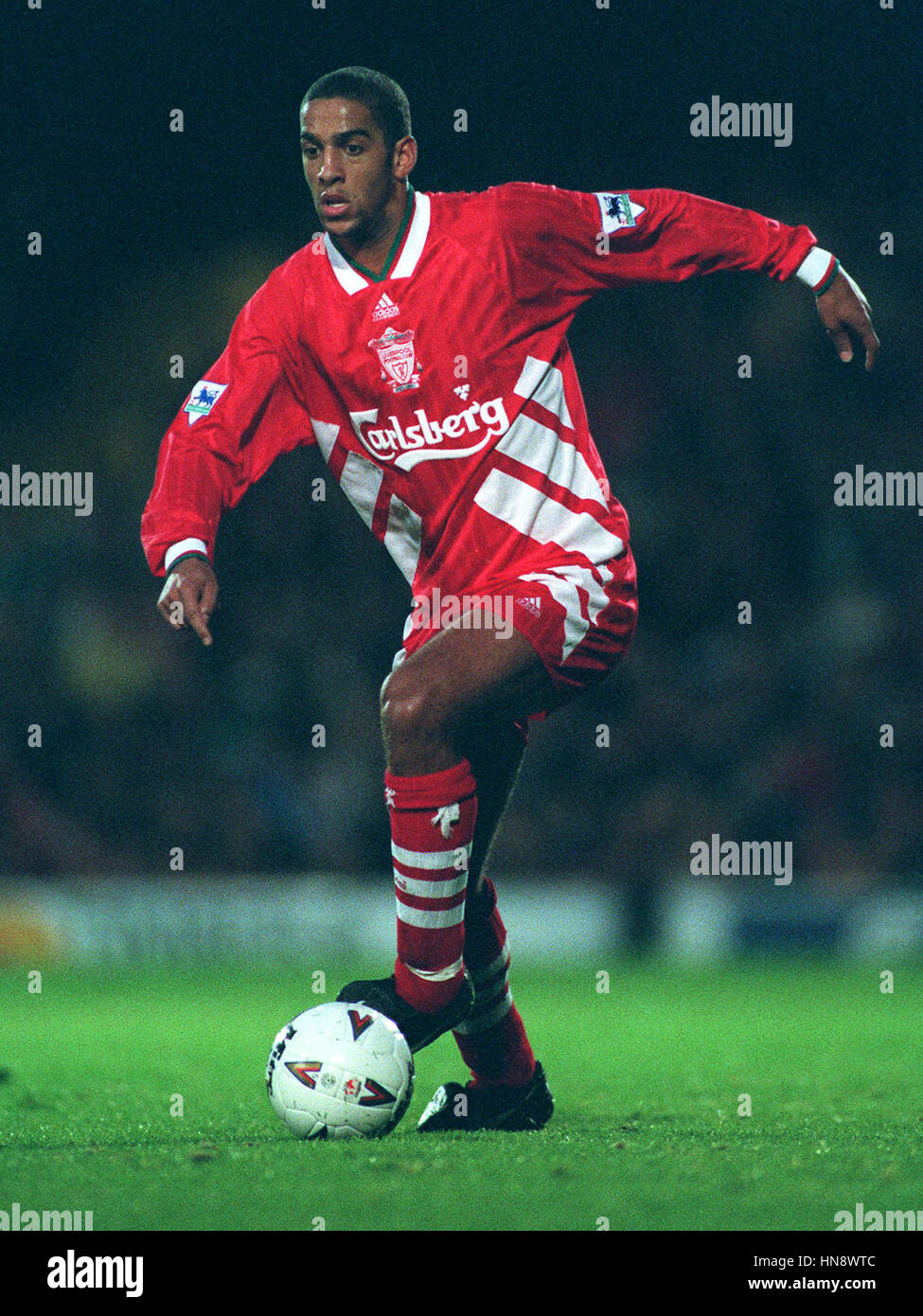 PHIL BABB LIVERPOOL FC 02 November 1994 Stock Photo - Alamy