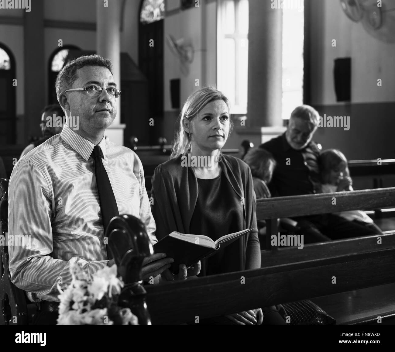 Church People Believe Faith Religious Stock Photo - Alamy