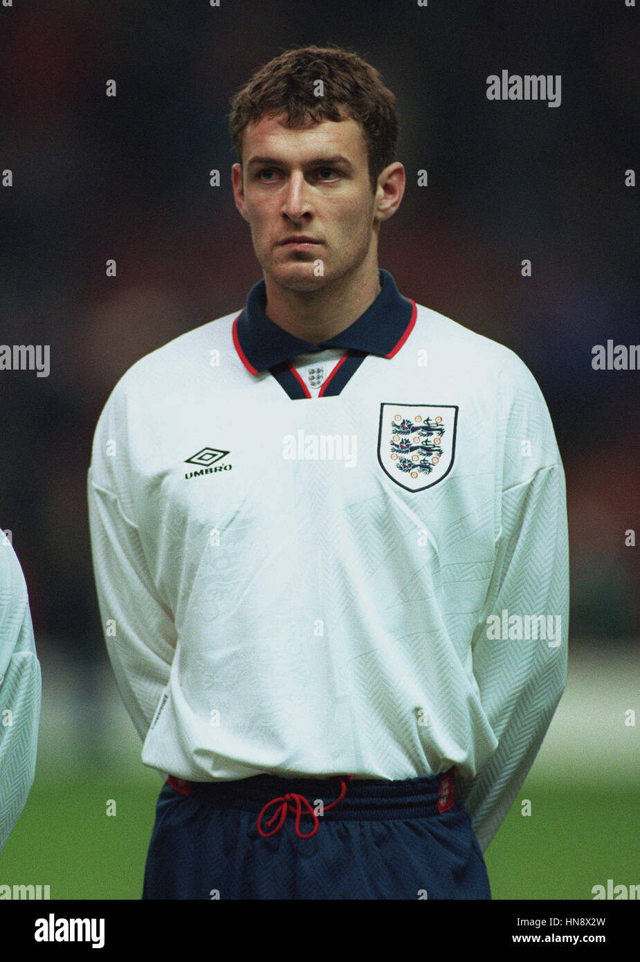 CHRIS SUTTON ENGLAND & BLACKBURN ROVERS FC 14 December 1994 Stock Photo ...