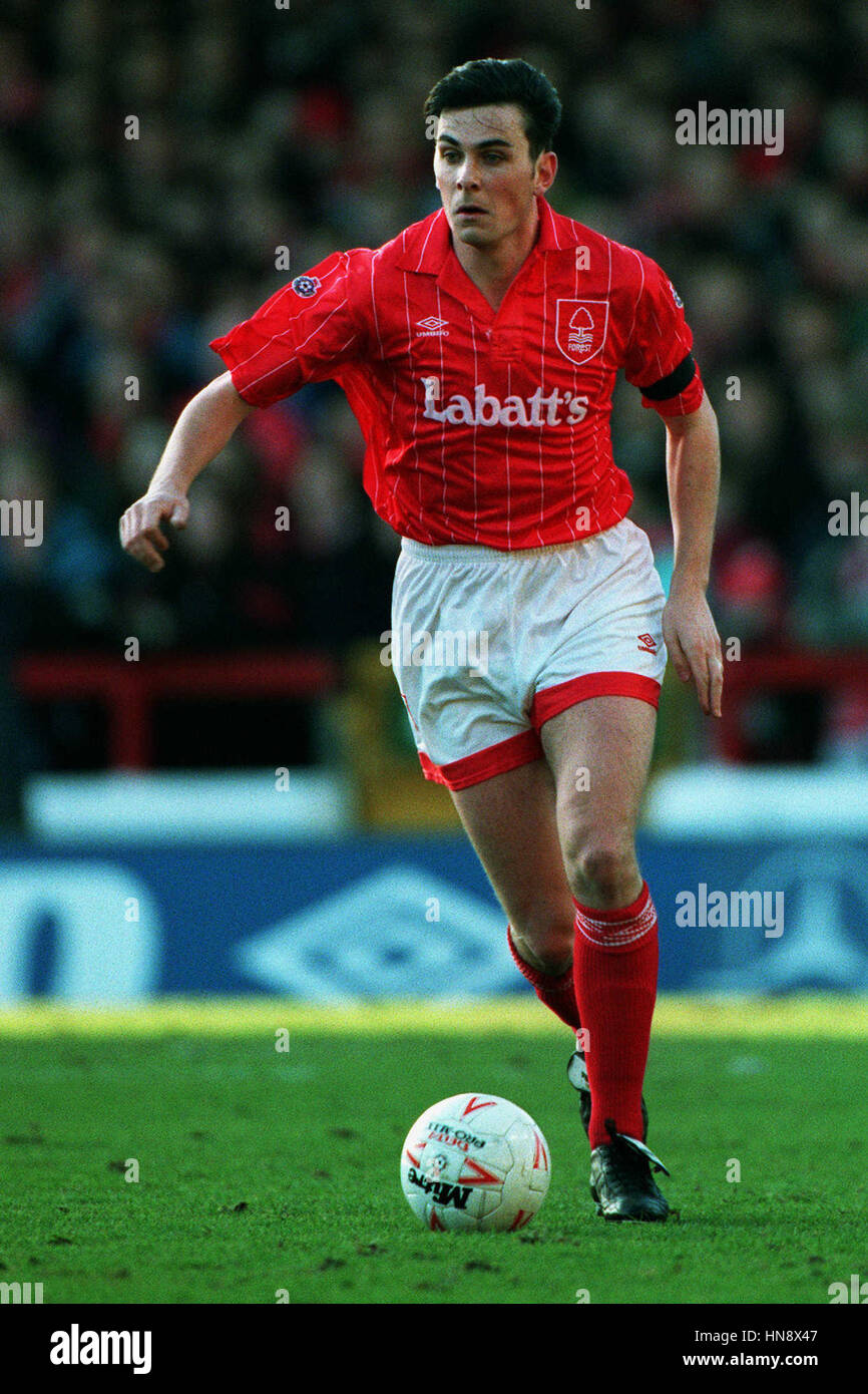 STEVE CHETTLE NOTTINGHAM FOREST FC 24 January 1994 Stock Photo - Alamy