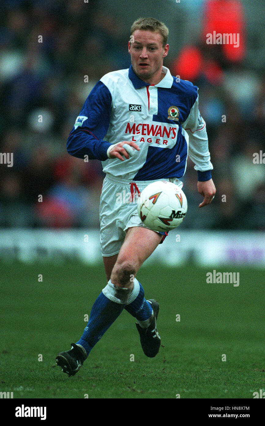 DAVID BATTY BLACKBURN ROVERS FC 08 April 1994 Stock Photo - Alamy