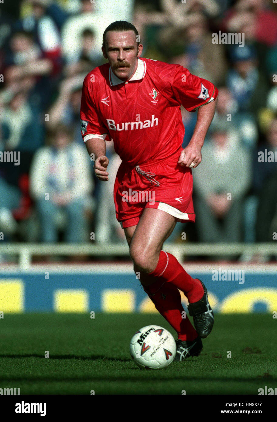 BRIAN KILCLINE SWINDON TOWN FC 30 March 1994 Stock Photo - Alamy