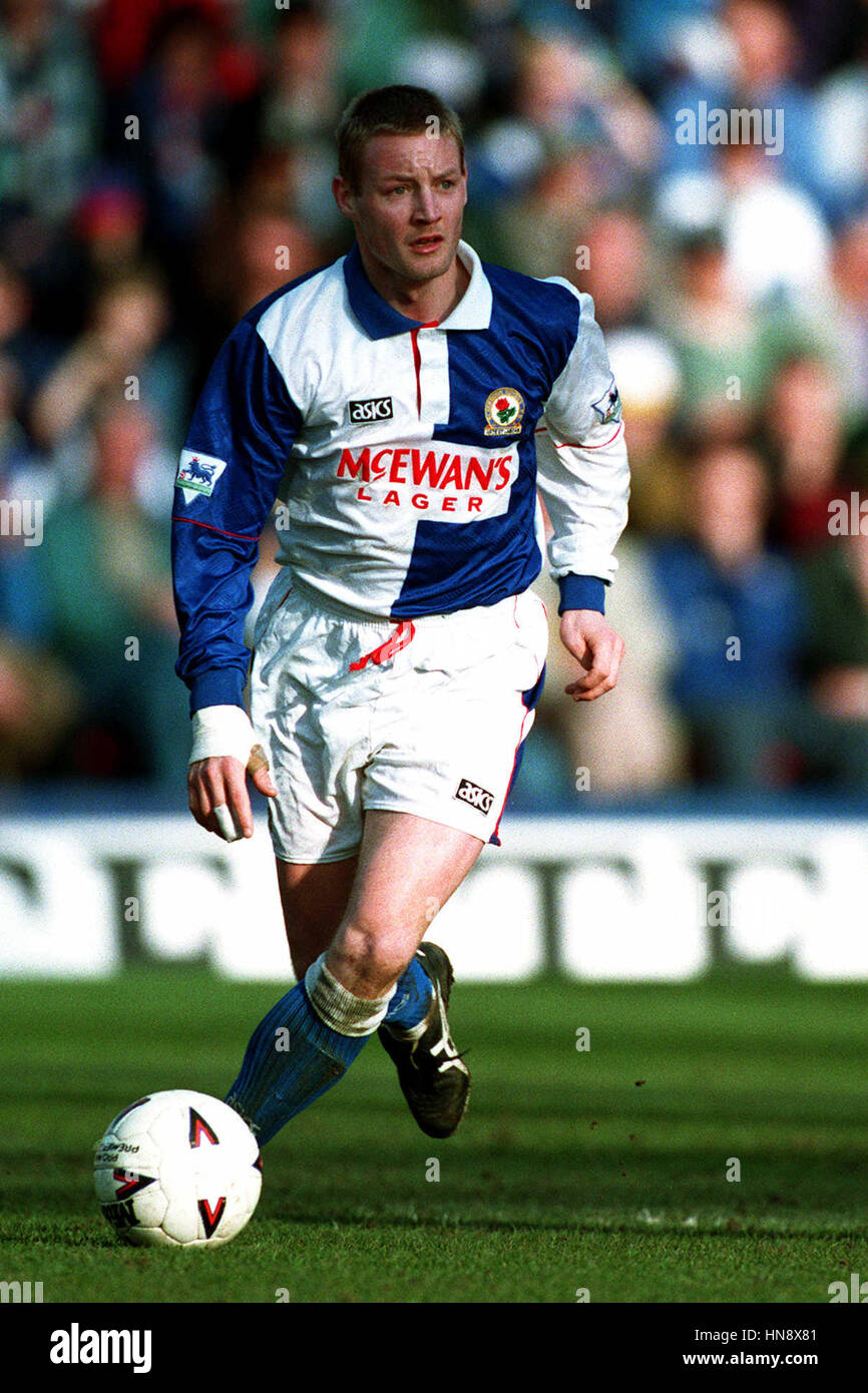 DAVID BATTY BLACKBURN ROVERS FC 30 March 1994 Stock Photo - Alamy