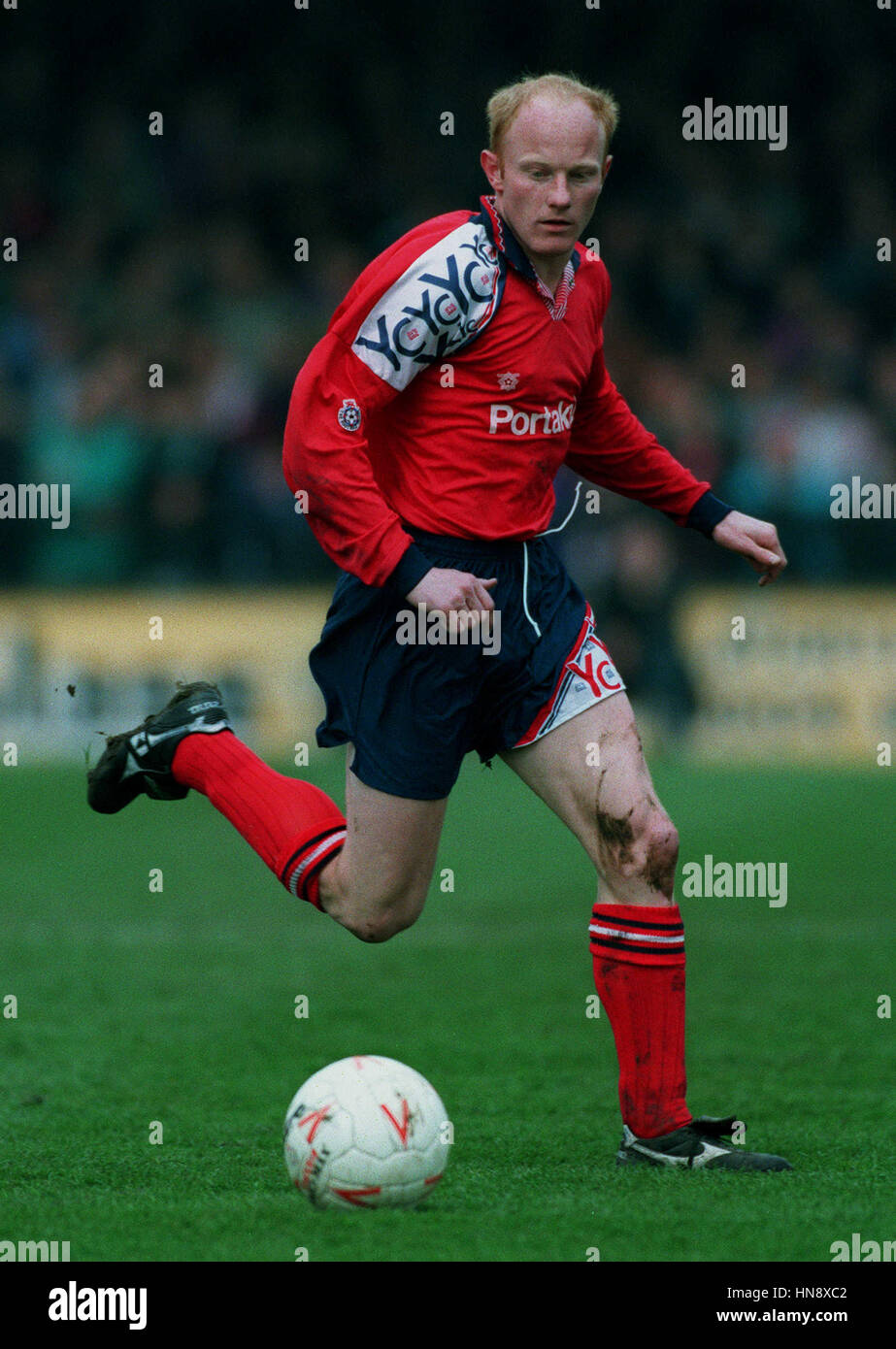 WAYNE HALL YORK CITY FC 27 April 1994 Stock Photo - Alamy