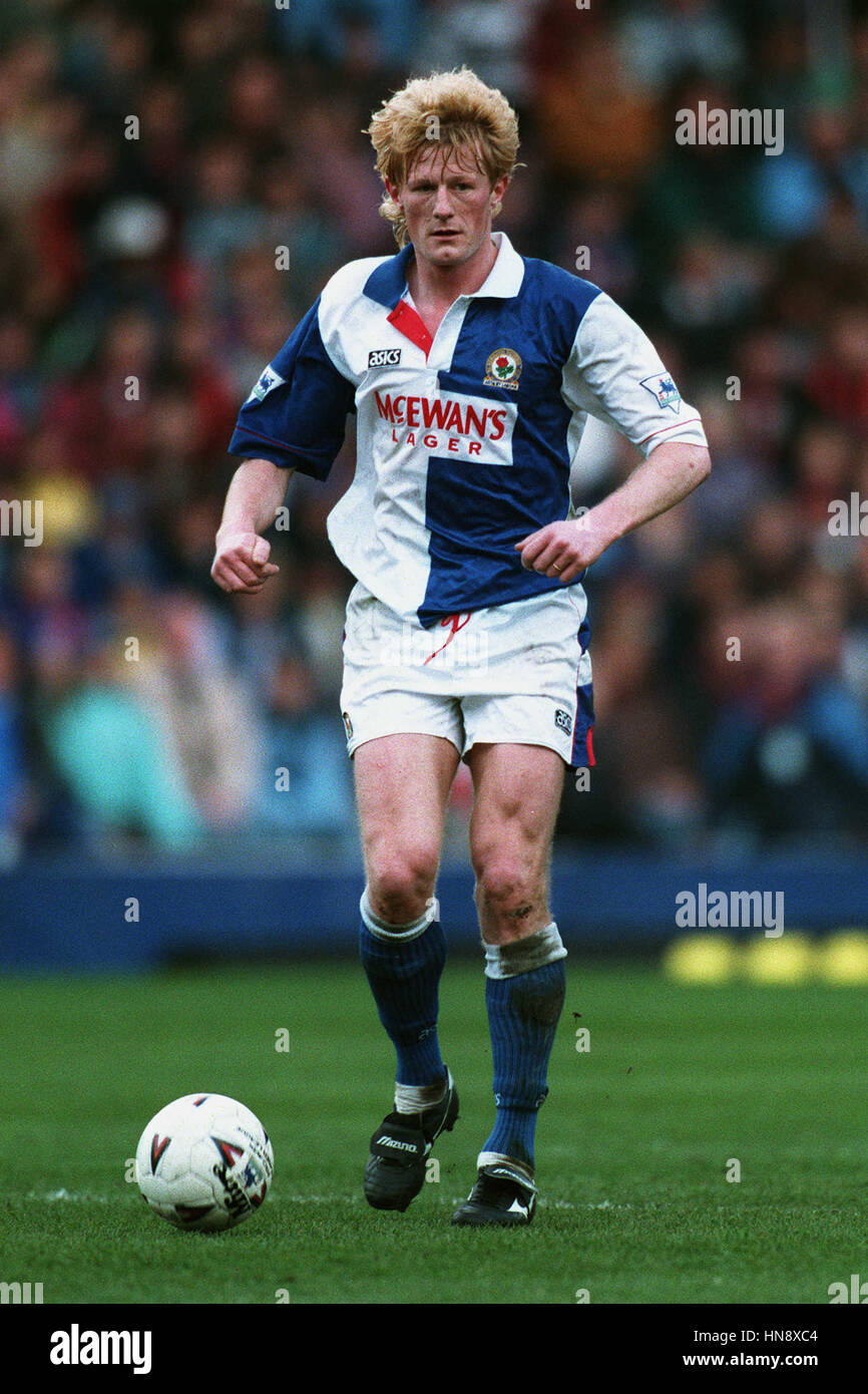 COLIN HENDRY BLACKBURN ROVERS FC 27 April 1994 Stock Photo - Alamy