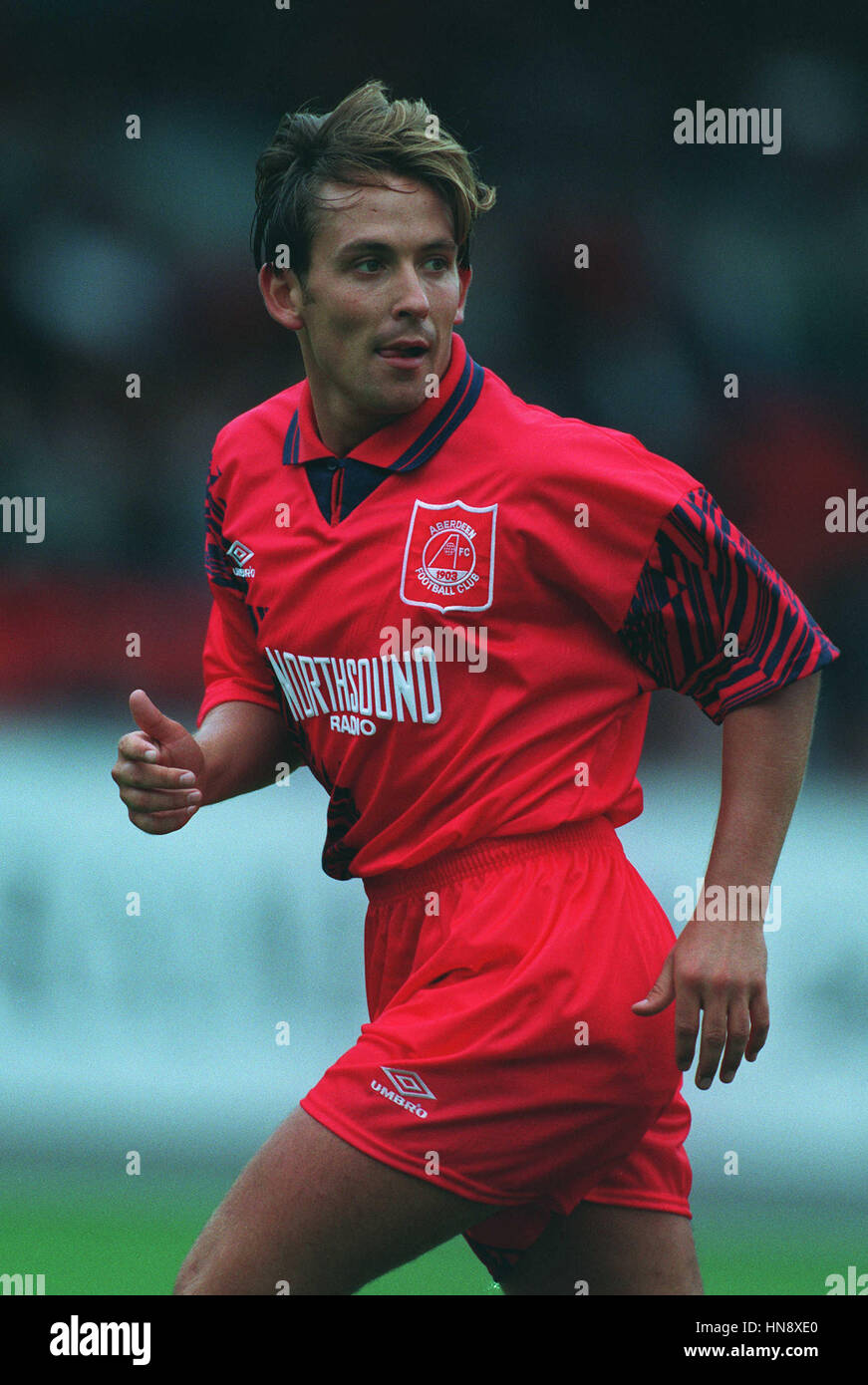 BILLY DODDS ABERDEEN FC 08 August 1994 Stock Photo - Alamy