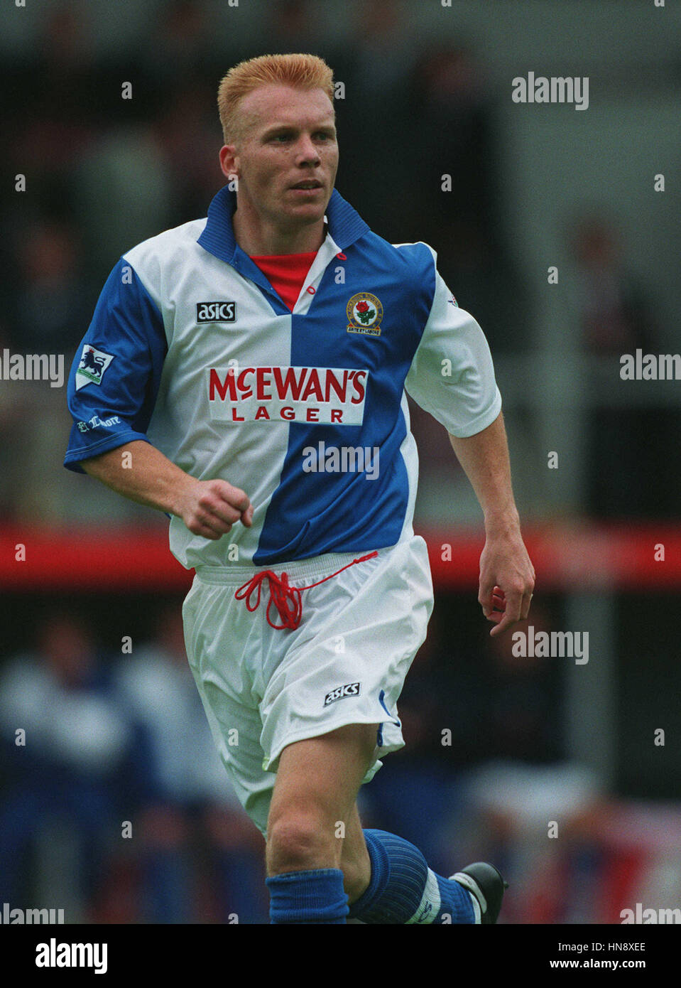 ROBBIE SLATER BLACKBURN ROVERS FC 08 August 1994 Stock Photo - Alamy