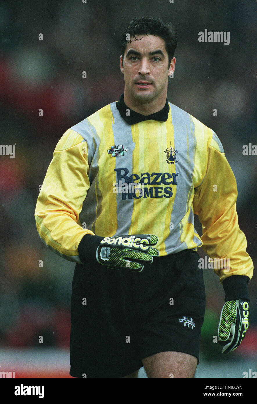 TONY PARKS FALKIRK FC 24 October 1994 Stock Photo - Alamy