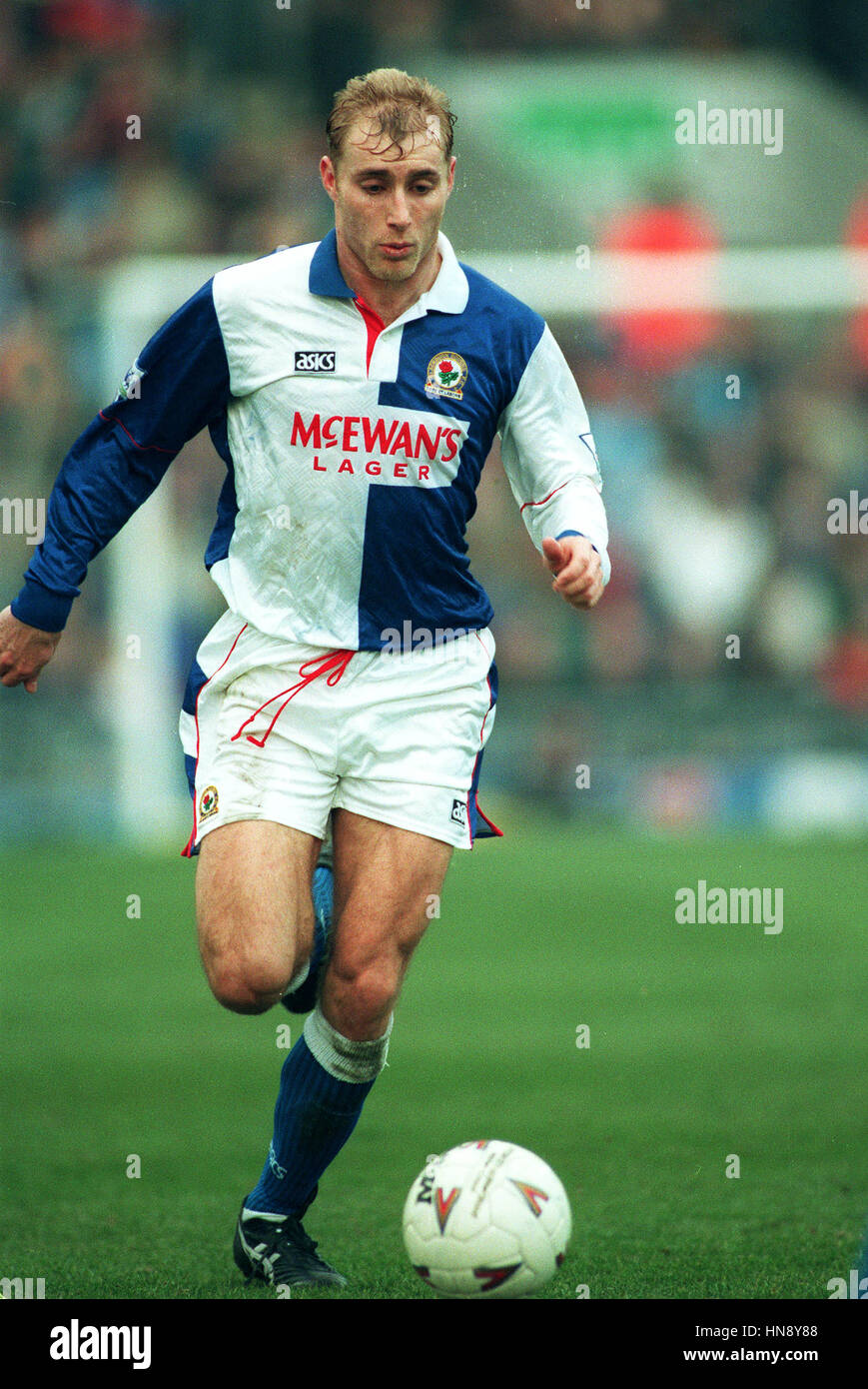 STUART RIPLEY BLACKBURN ROVERS FC 23 February 1994 Stock Photo - Alamy