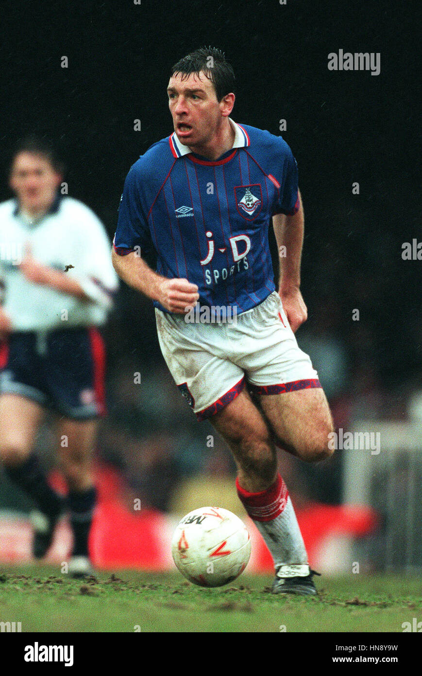 RICK HOLDEN OLDHAM ATHLETIC FC 14 March 1994 Stock Photo - Alamy