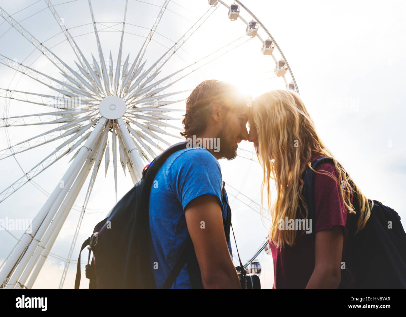 Couple staring each other hi-res stock photography and images - Alamy