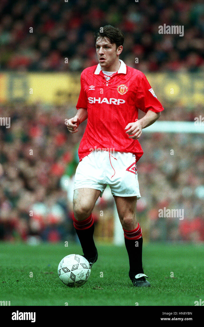 LEE SHARPE MANCHESTER UTD FC 05 April 1994 Stock Photo - Alamy