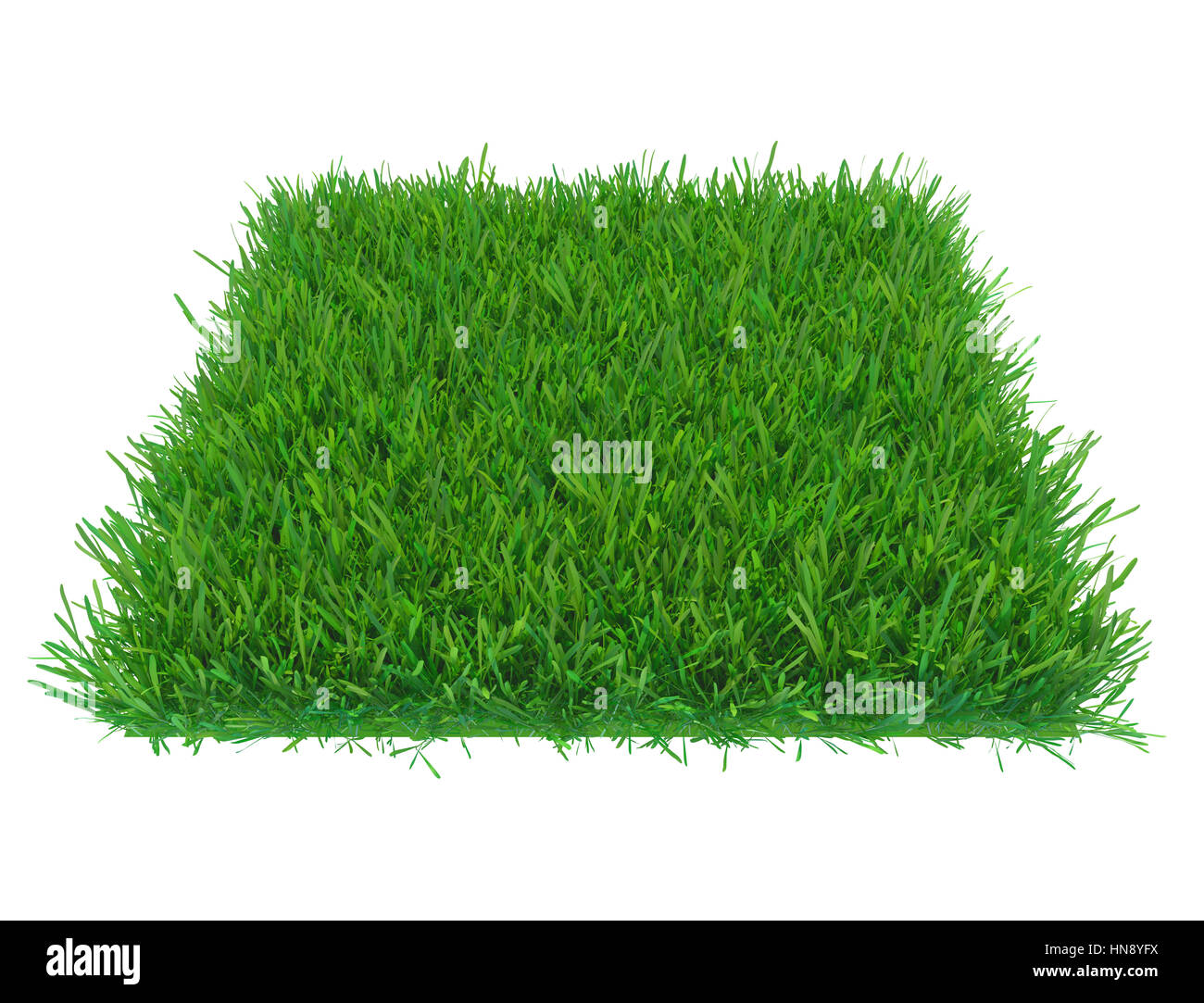 Empty grass squared Stock Photo - Alamy