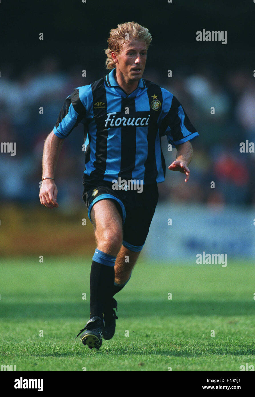 ANDREA SENO INTER MILAN FC 12 August 1994 Stock Photo - Alamy