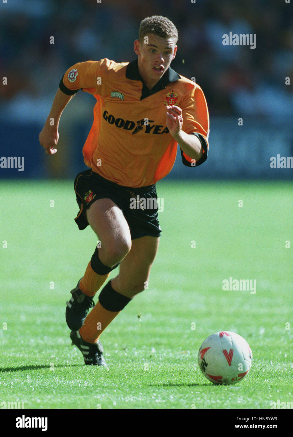 JAMES SMITH WOLVERHAMPTON WANDERERS FC 01 September 1994 Stock Photo ...