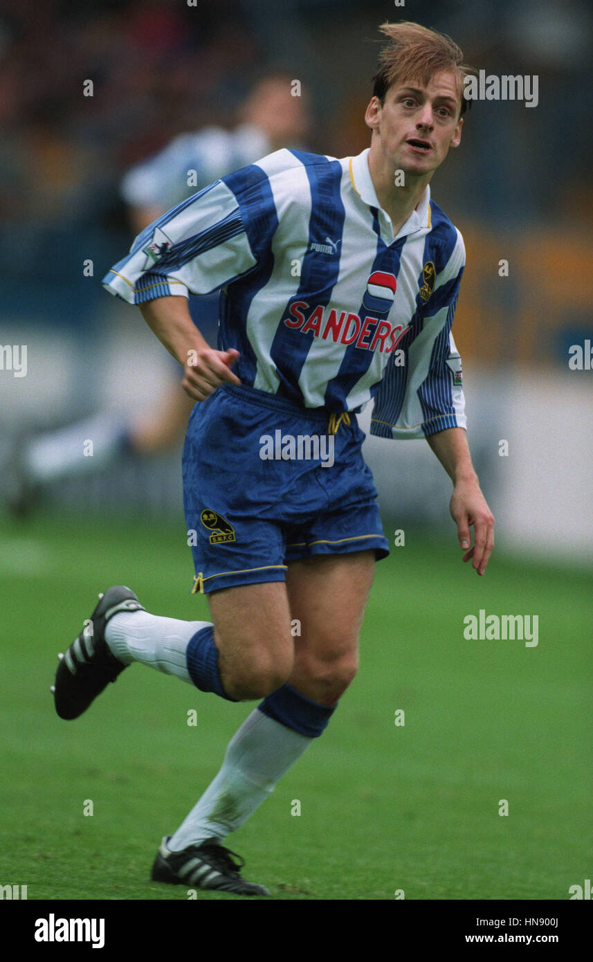 GRAHAM HYDE SHEFFIELD WEDNESDAY FC 20 September 1994 Stock Photo - Alamy