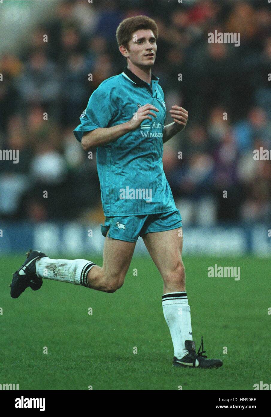 TOMMY JOHNSON DERBY COUNTY FC 24 October 1994 Stock Photo - Alamy