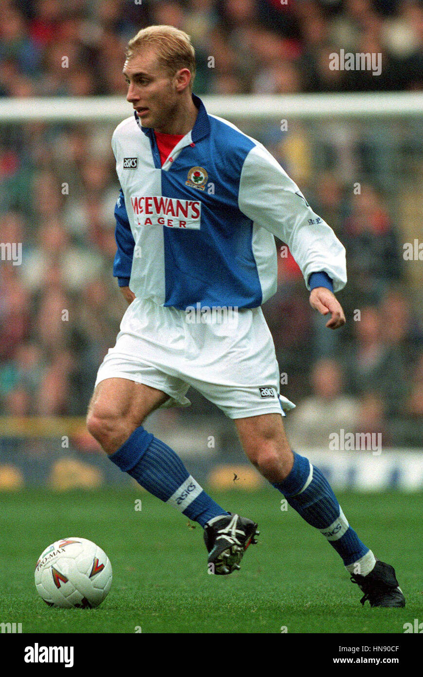 STUART RIPLEY BLACKBURN ROVERS FC 09 November 1994 Stock Photo - Alamy