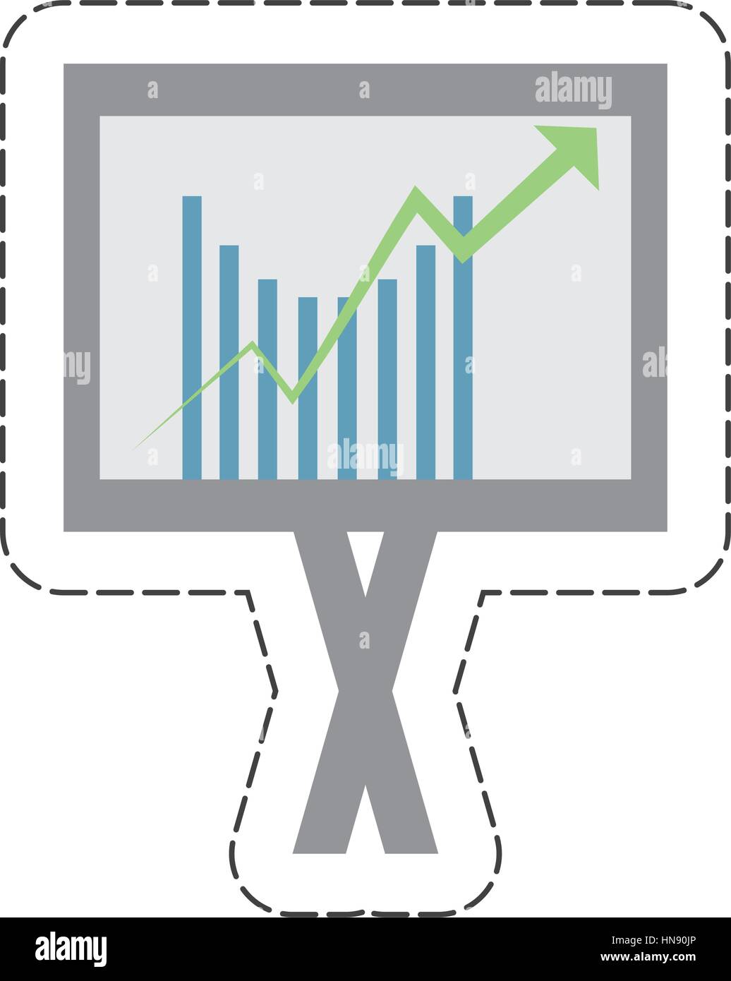 board business graphic related icon image, vector illustration Stock ...