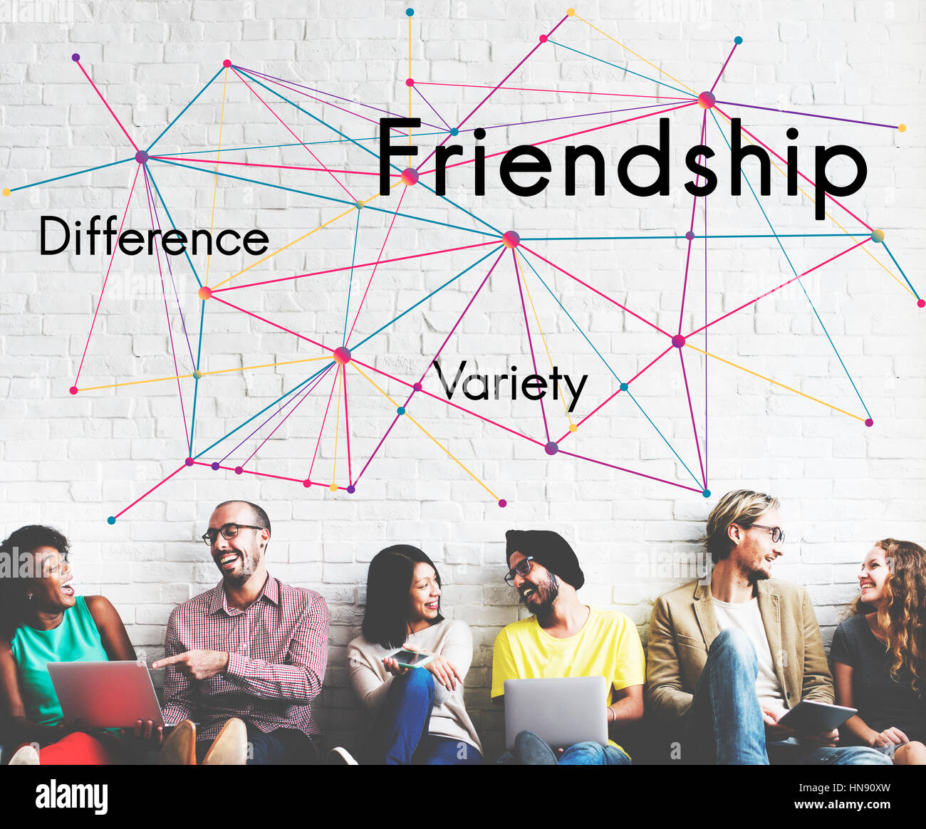 Web Link Chain Interconnection Concept Stock Photo - Alamy