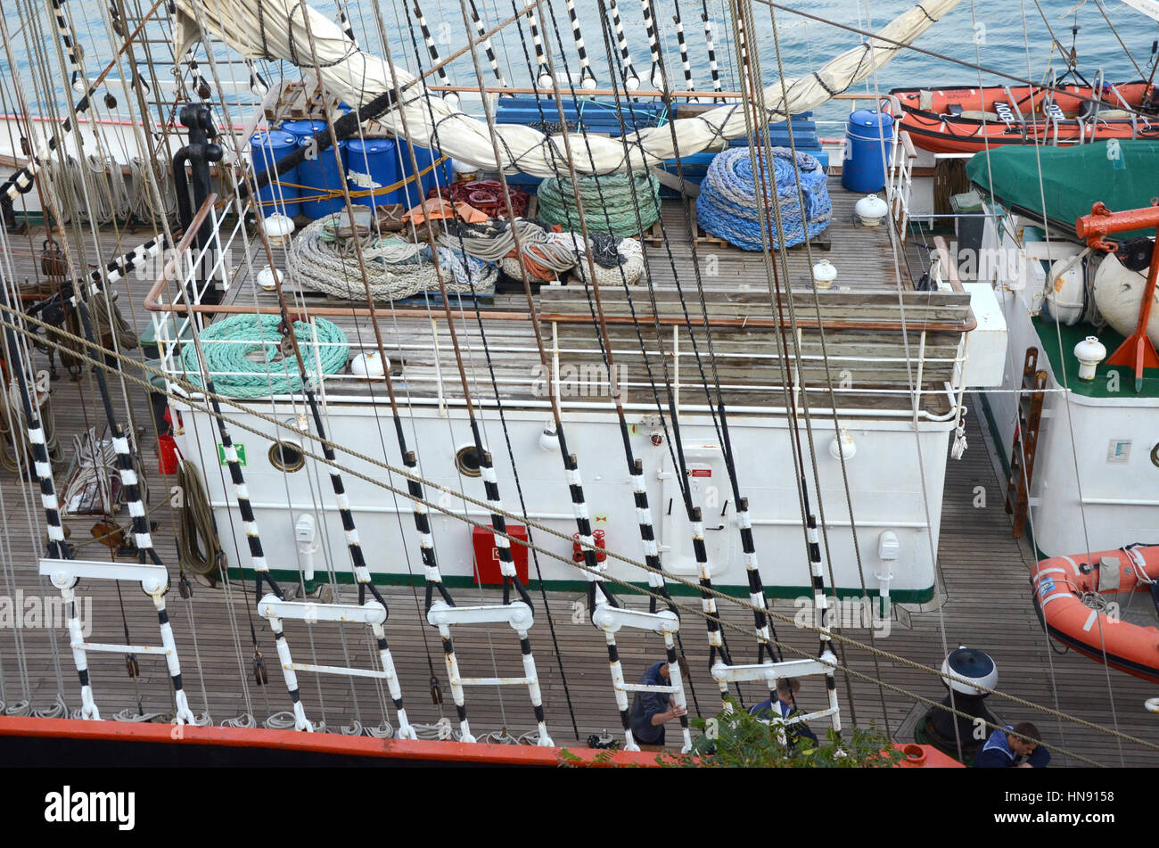 4 masted steel barque hi-res stock photography and images - Alamy
