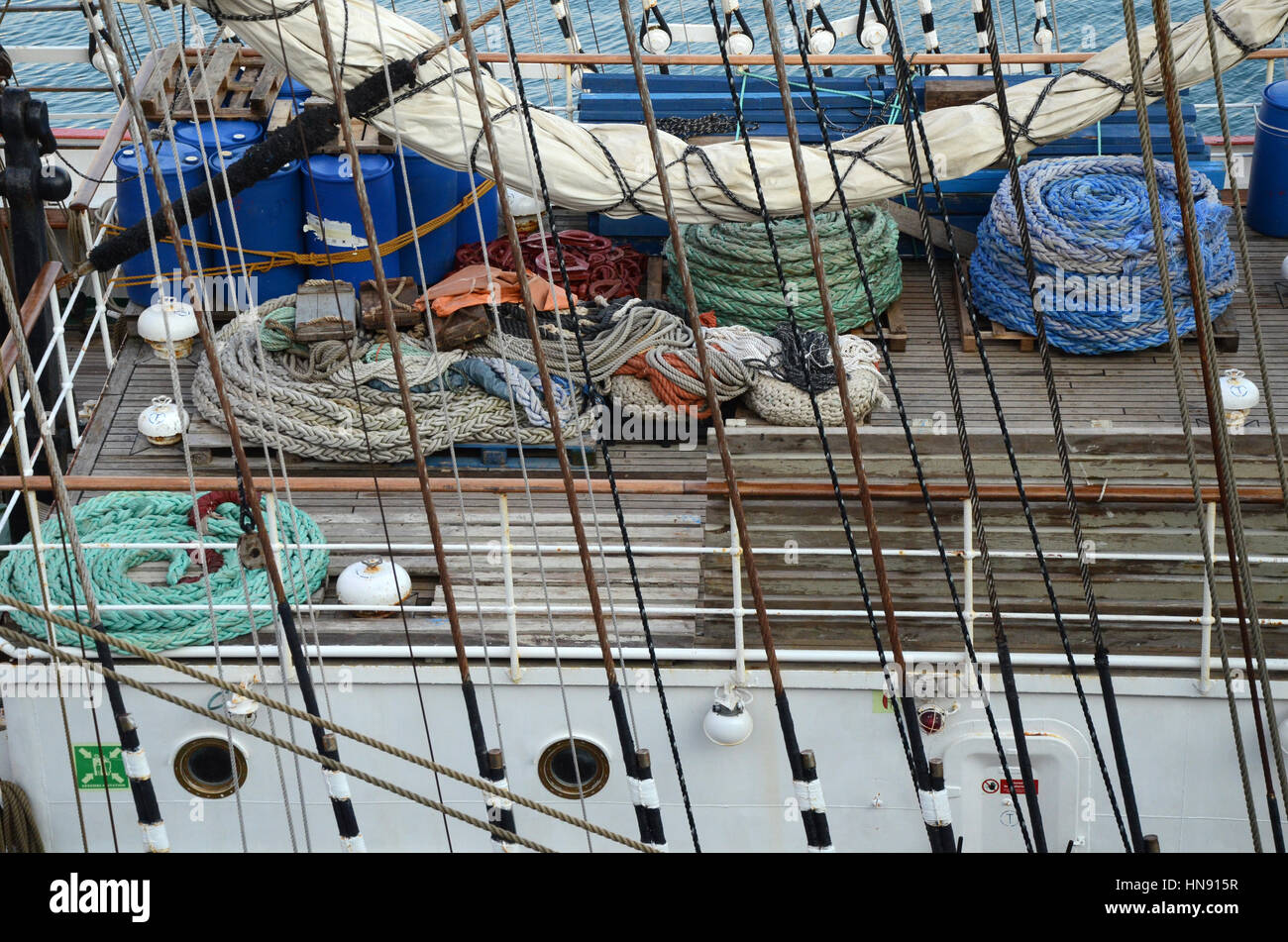 4 masted steel barque hi-res stock photography and images - Alamy