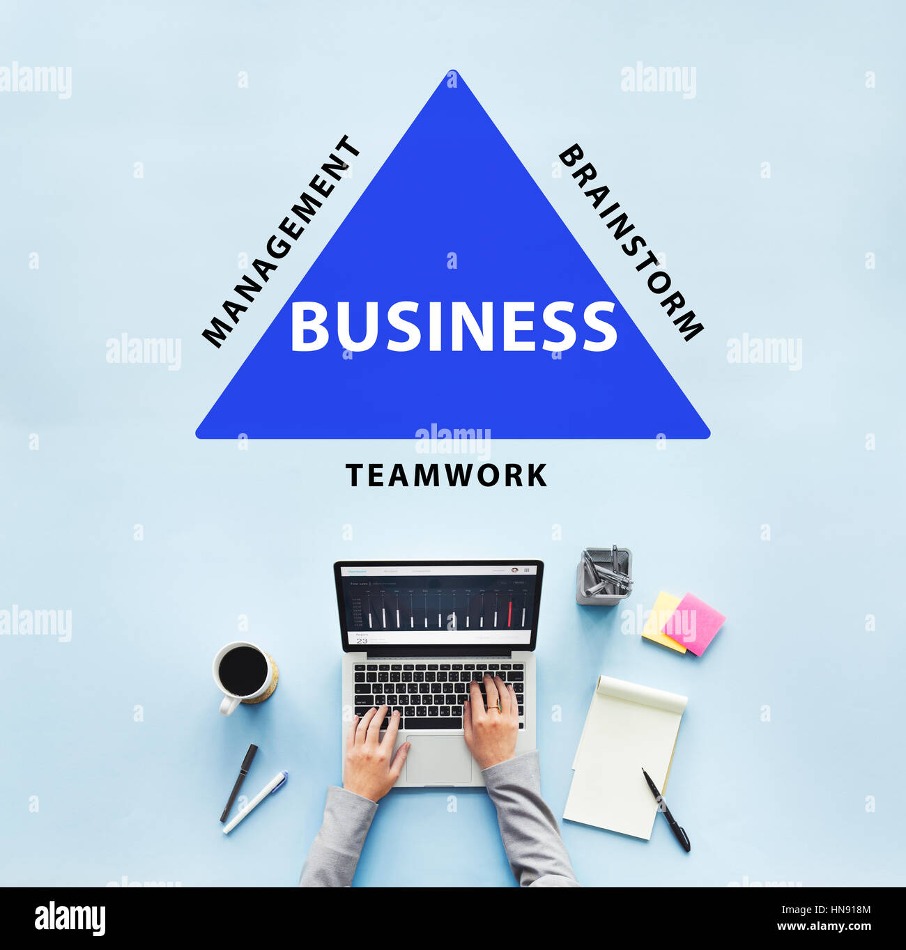Business pyramid chart illustration hi-res stock photography and images ...