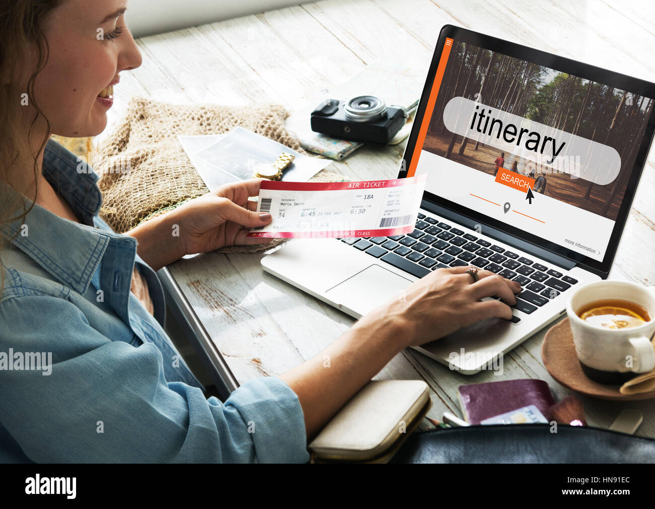 Journey Travel Exploration Vacation Concept Stock Photo - Alamy