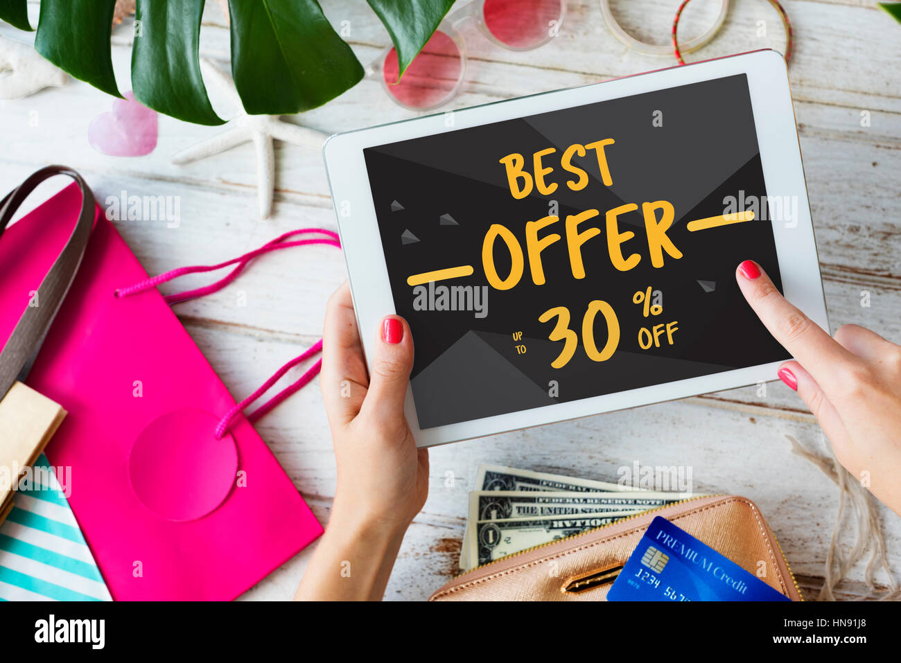 Discount Promotion Clearance Commercial Deal Concept Stock Photo - Alamy