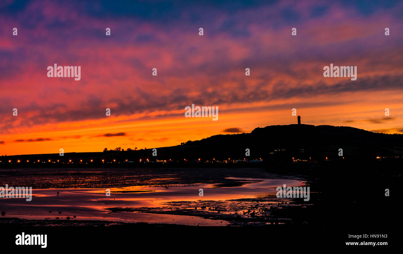 Scrabo tower landscape hi-res stock photography and images - Alamy