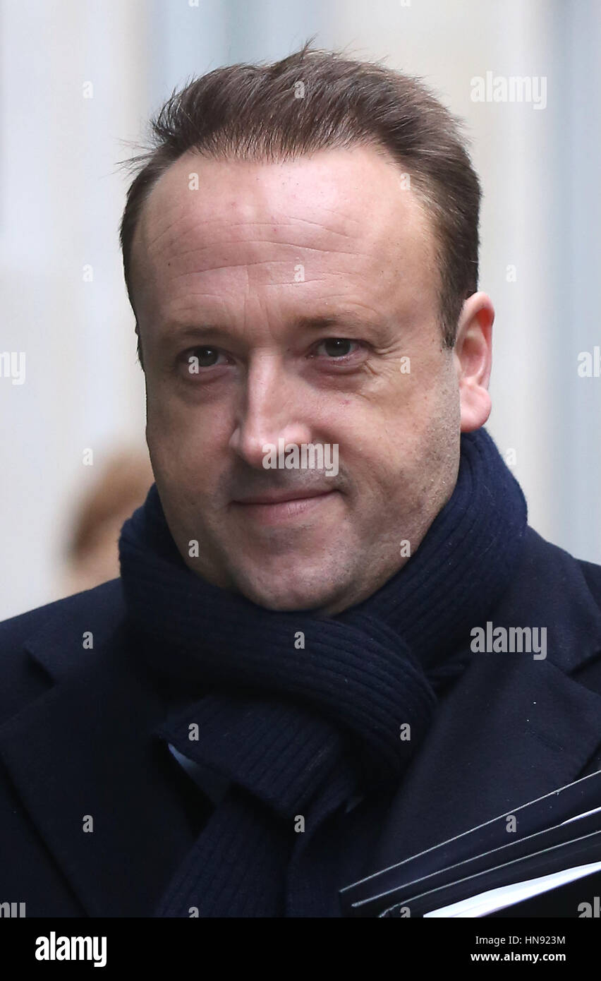 Mark Holyoake arrives at the Rolls Building in London to give evidence ...