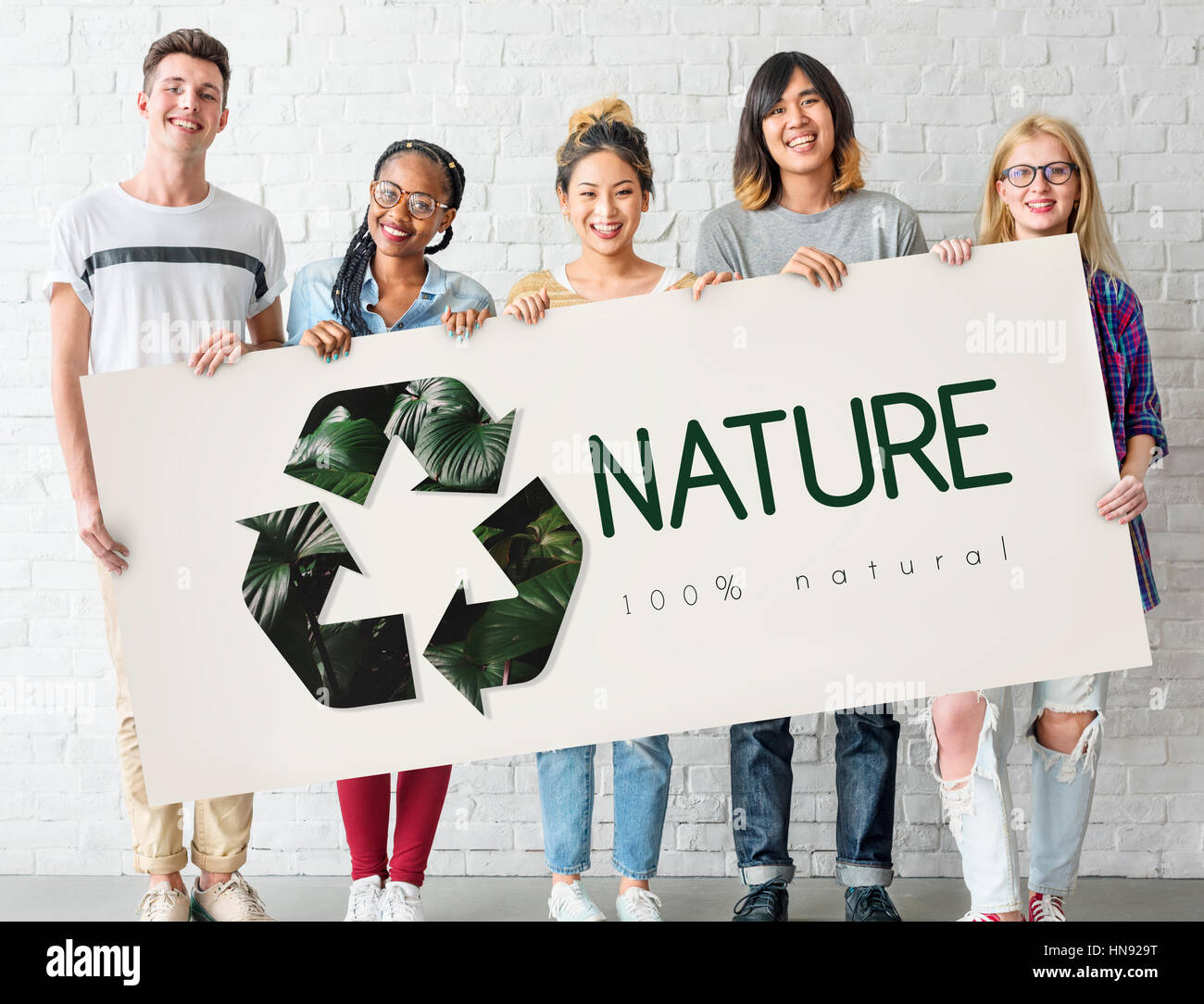 Environmental Natural Ecology Recycle Icon Stock Photo - Alamy