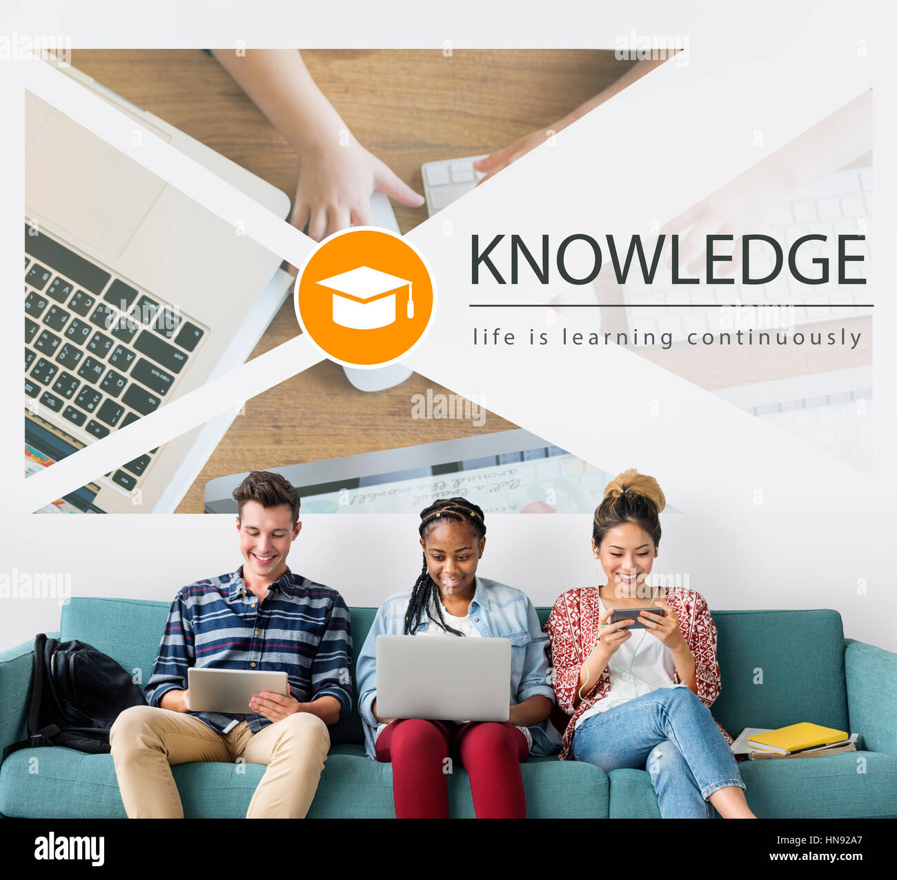 Distance learning online education webpage Stock Photo - Alamy