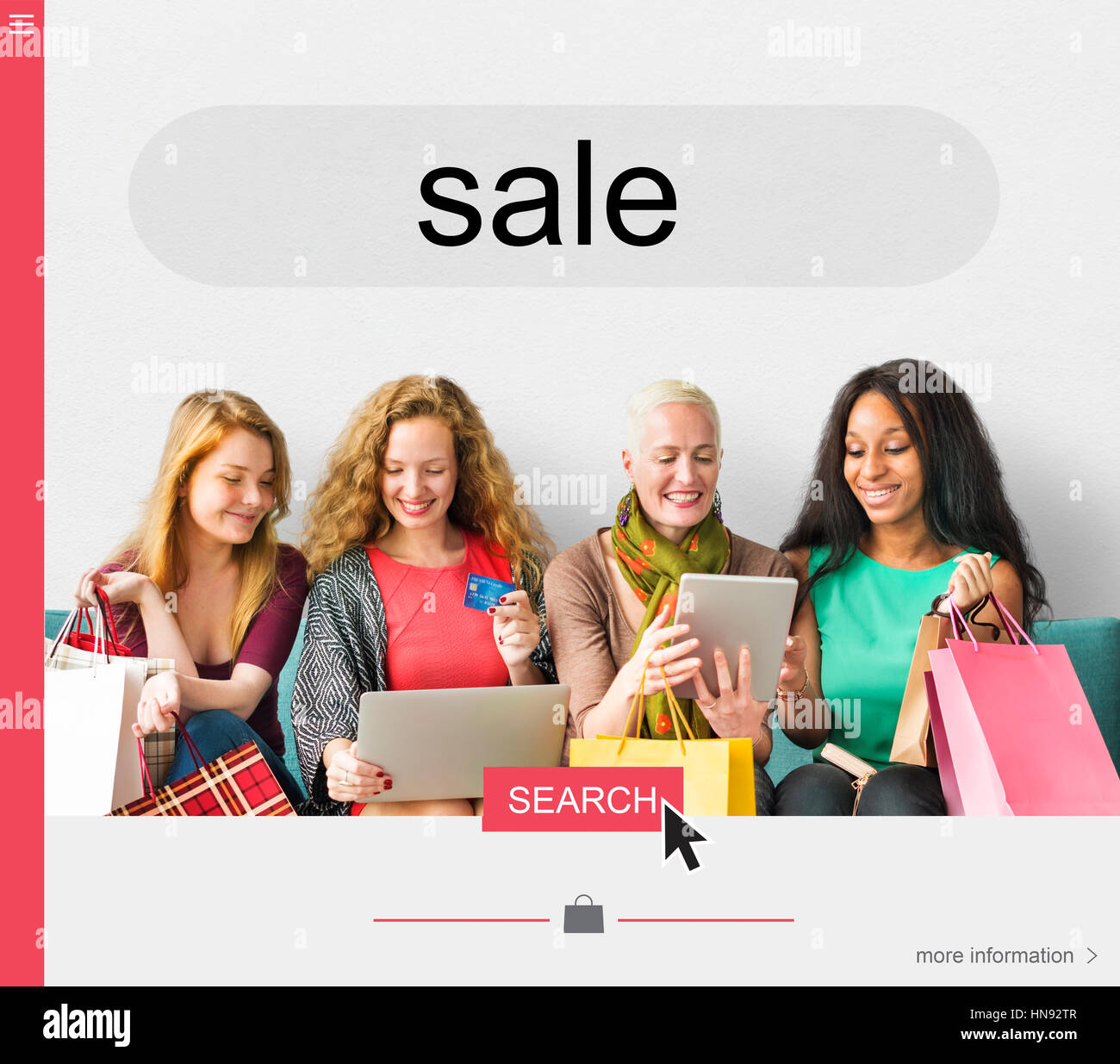 Sales Promotion Fashion Shopping Discount Stock Photo - Alamy