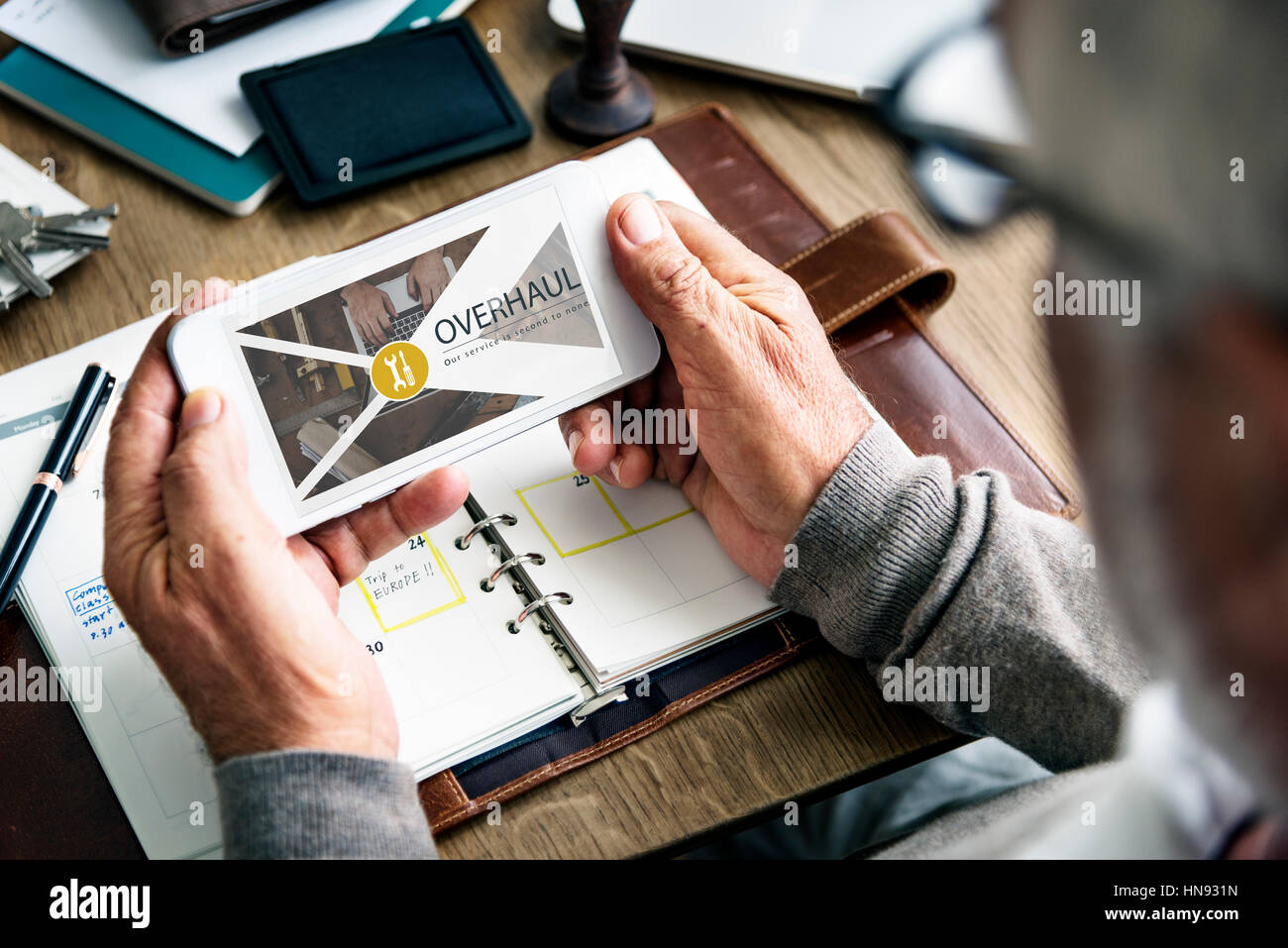 Maintenance Repair Remedy Service Restoration Concept Stock Photo - Alamy